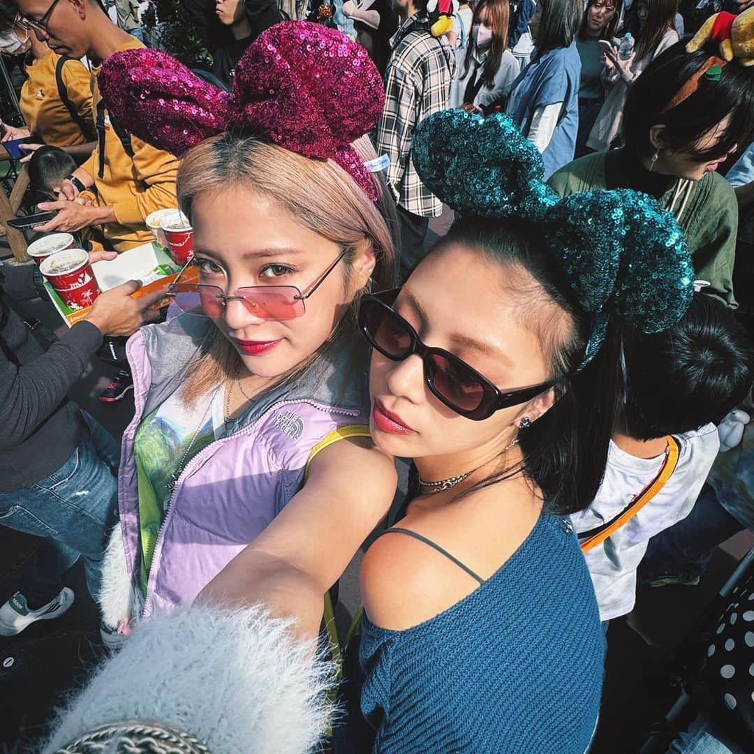 honoka さんのインスタグラム写真 - (honoka Instagram)「はぴ🏰🩵🩷 #ほのかnails」10月22日 18時58分 ...