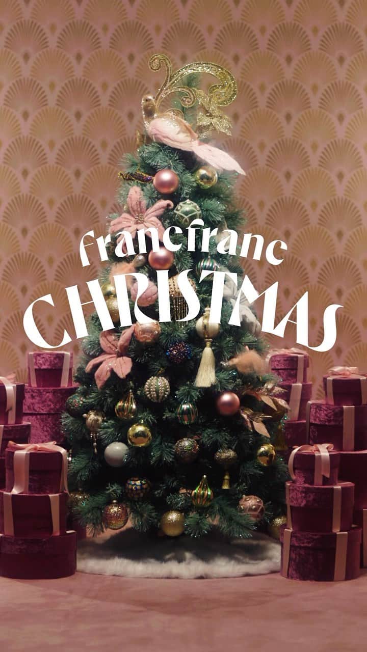 Francfrancさんのインスタグラム動画 - (FrancfrancInstagram)「2023 Christmas Collection 「𝑯𝑶𝑳𝑰𝑫𝑨𝒀 𝑻𝑹𝑬𝑺𝑶𝑹」🌲 ...