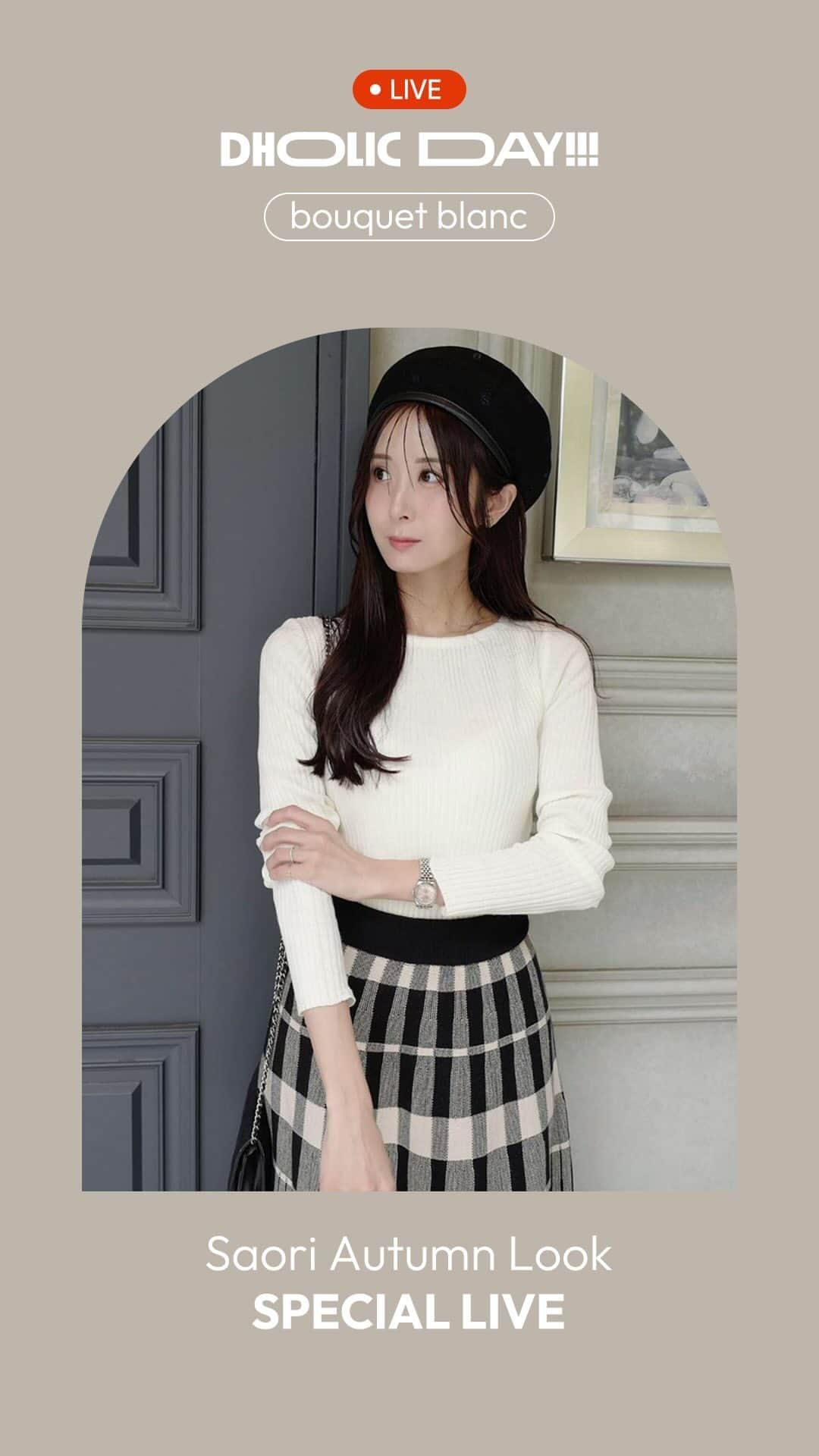 DHOLICさんのインスタグラム動画 - (DHOLICInstagram)「【DHOLIC DAY-1】SAORI SPECIAL LIVE🔔 Director by DHOLIC人気 ...