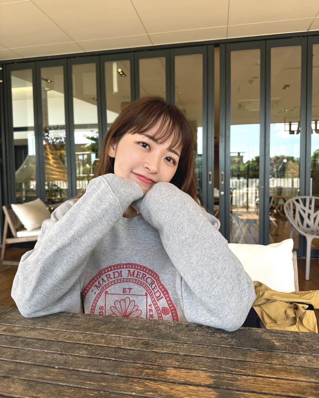 柳瀬さきさんのインスタグラム写真 - (柳瀬さきInstagram)「早起きして友達とカフェ🥰 千葉はやっぱり落ち着くね！ 📷 @wbx ...
