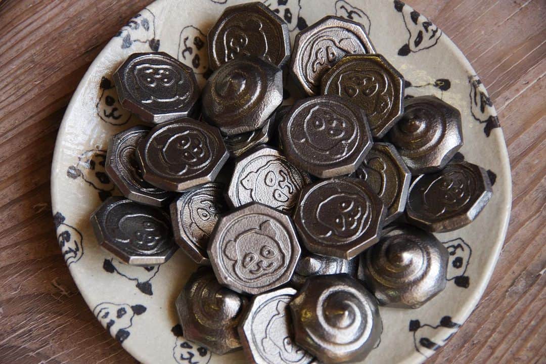 水野智路さんのインスタグラム写真 - (水野智路Instagram)「オーダーメイドベーゴマを注文してみました😁🐼 This is a ...