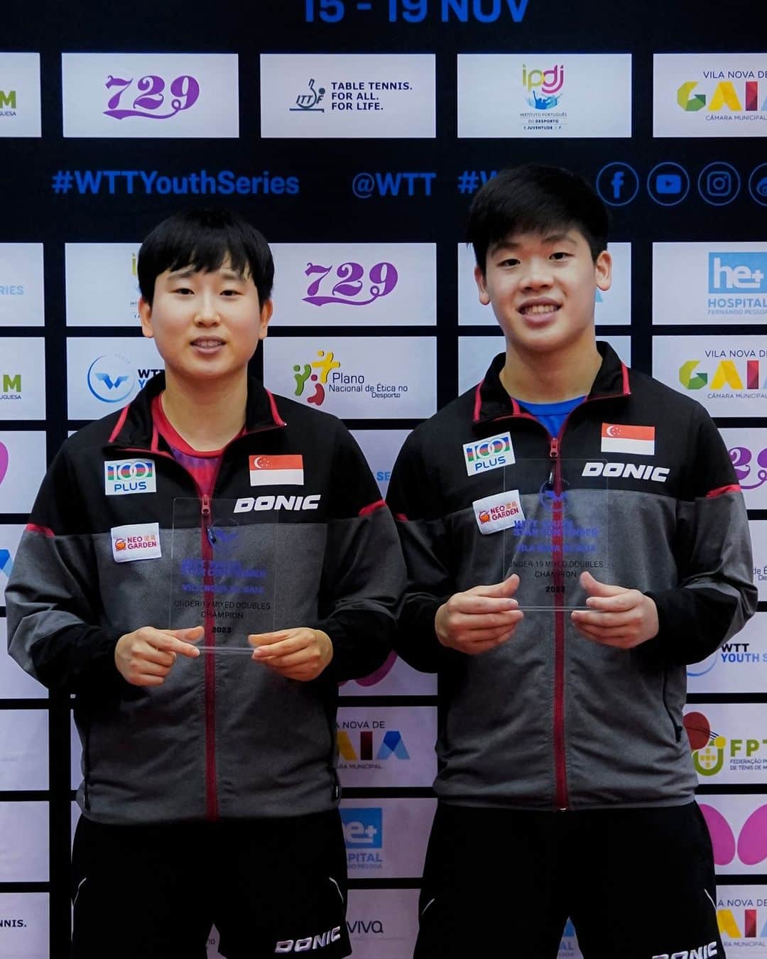 ITTF Worldさんのインスタグラム写真 - (ITTF WorldInstagram)「Congratulations to the Champions of the WTT Youth ...