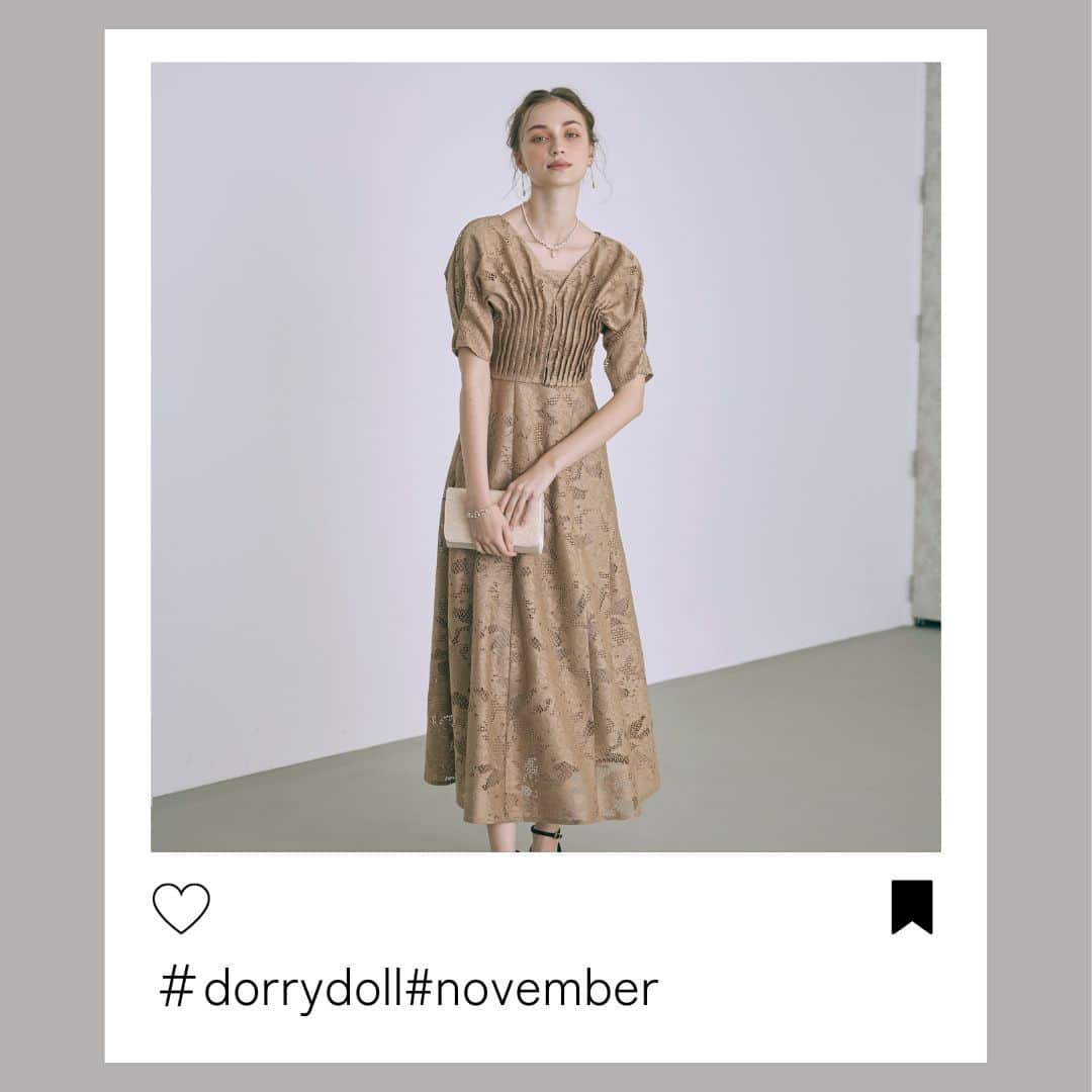 Dorry Dollさんのインスタグラム写真 - (Dorry DollInstagram)「【 9439 】 ジャガードセットドレス Jacquard Set Dresses 上品な雰囲気 ...
