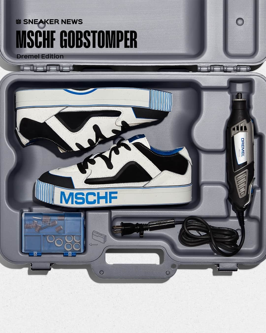 Sneaker Newsさんのインスタグラム写真 - (Sneaker NewsInstagram)「MSCHF x Dremel was ...