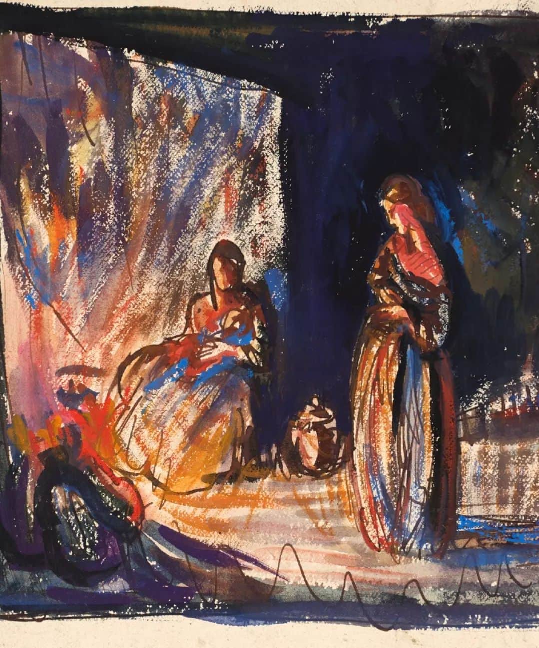 テート・ギャラリーさんのインスタグラム写真 - (テート・ギャラリーInstagram)「The cold's creeping in ...