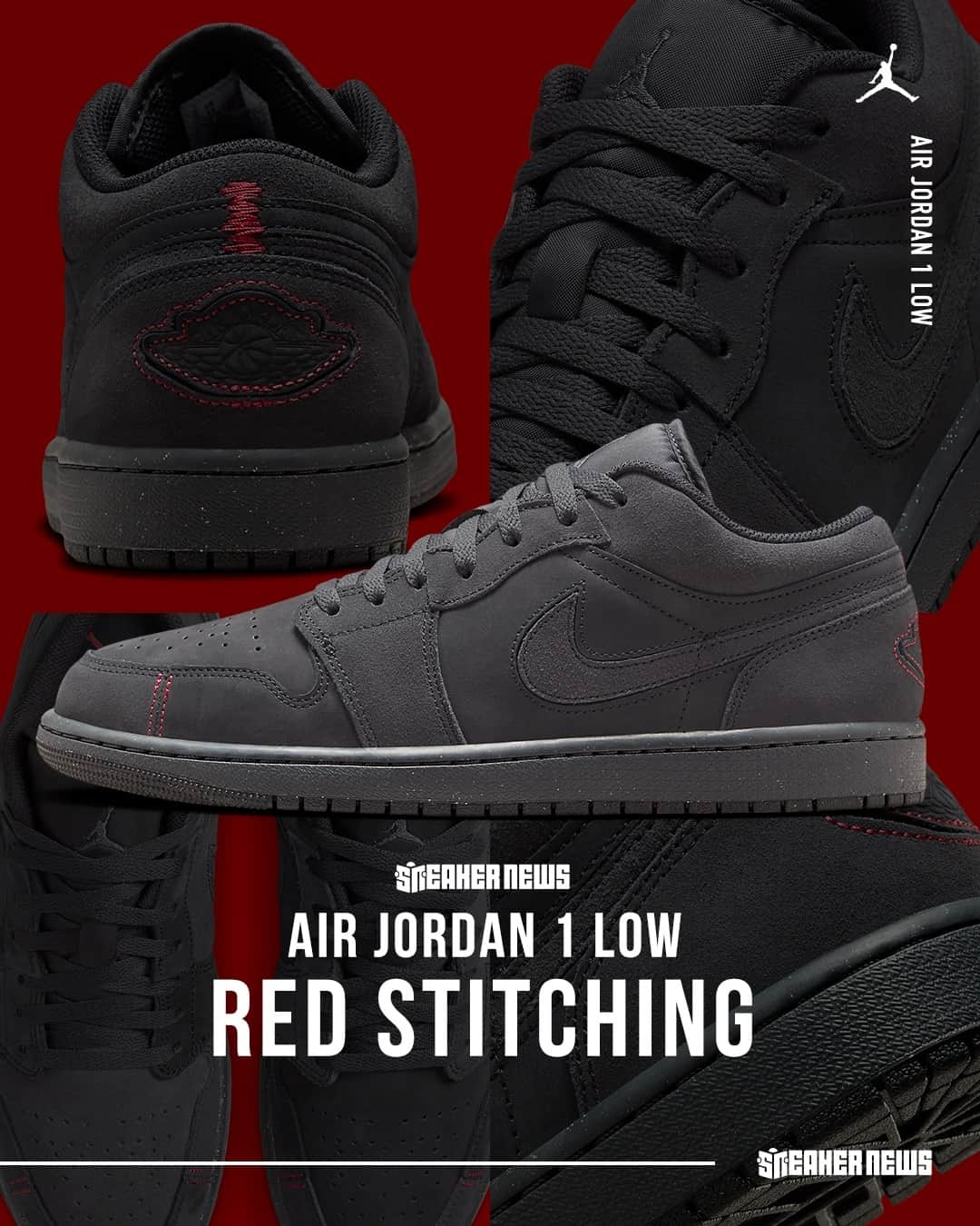 Sneaker Newsさんのインスタグラム写真 - (Sneaker NewsInstagram)「Red stitching ...