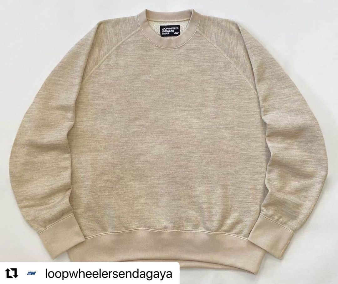 ループウィラーさんのインスタグラム写真 - (ループウィラーInstagram)「. 大阪店も本日入荷致しました！② オーダー頂いた皆様、よろしくお願い致します。 . #Repost ...