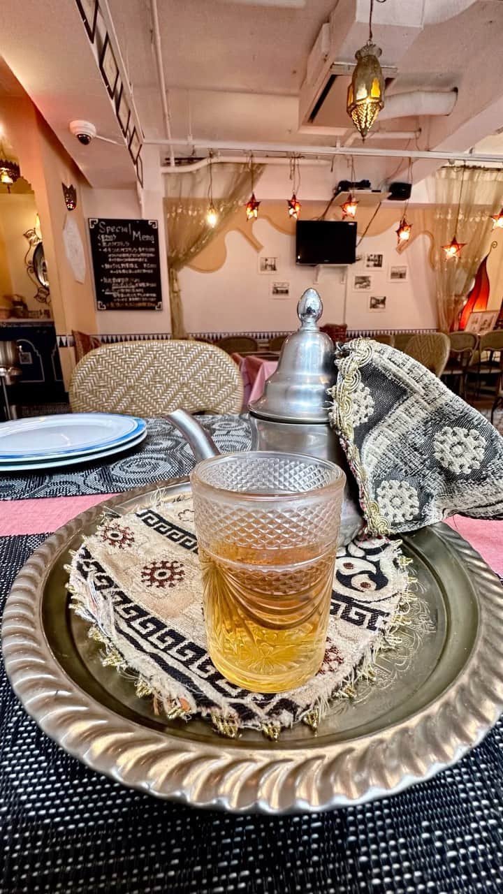 mori_no_tsukueさんのインスタグラム動画 - (mori_no_tsukueInstagram)「モロッコ料理Le Maghreb ...
