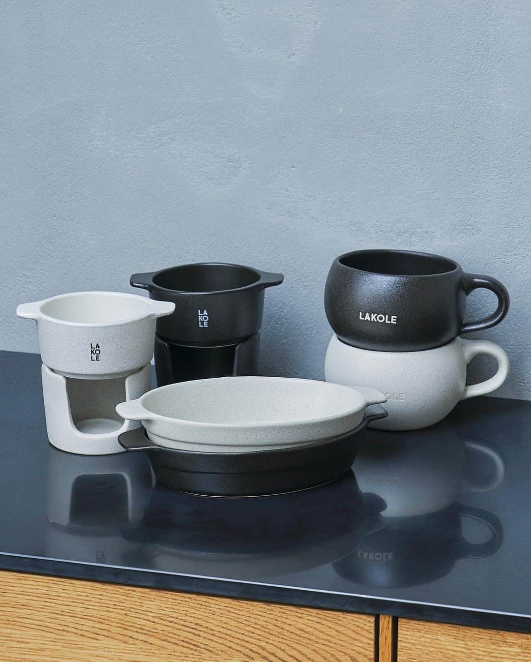 LAKOLE / ラコレさんのインスタグラム写真 - (LAKOLE / ラコレInstagram)「. #LAKOLE_GOODS シックでどの食卓にも合う、重厚感のあるシリーズ ...
