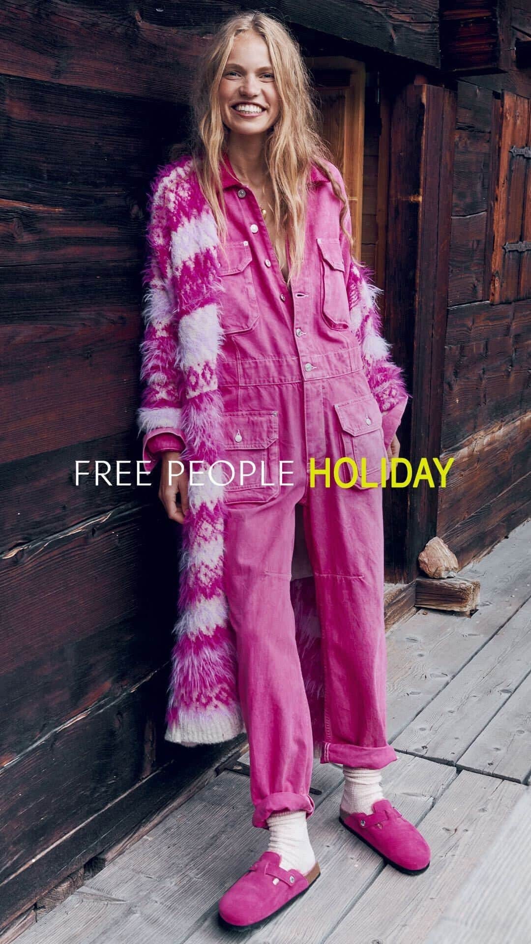 freepeopleさんのインスタグラム動画 - (freepeopleInstagram)「Free People Holiday on ...