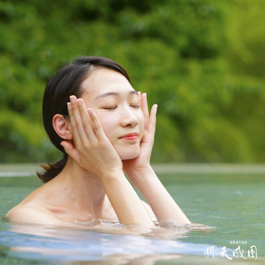 【公式】箱根湯本温泉 天成園さんのインスタグラム写真 【公式】箱根湯本温泉 天成園instagram 「♨️ 本日11 8は いいお肌