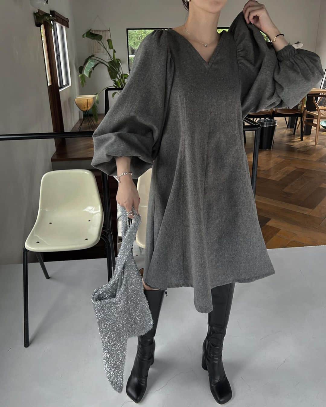 原小夜香さんのインスタグラム写真 - (原小夜香Instagram)「' willfullyの代表的なワンピースといえば ' モテワンピ 'シリーズ。 これが最後のシリーズ作品です ...