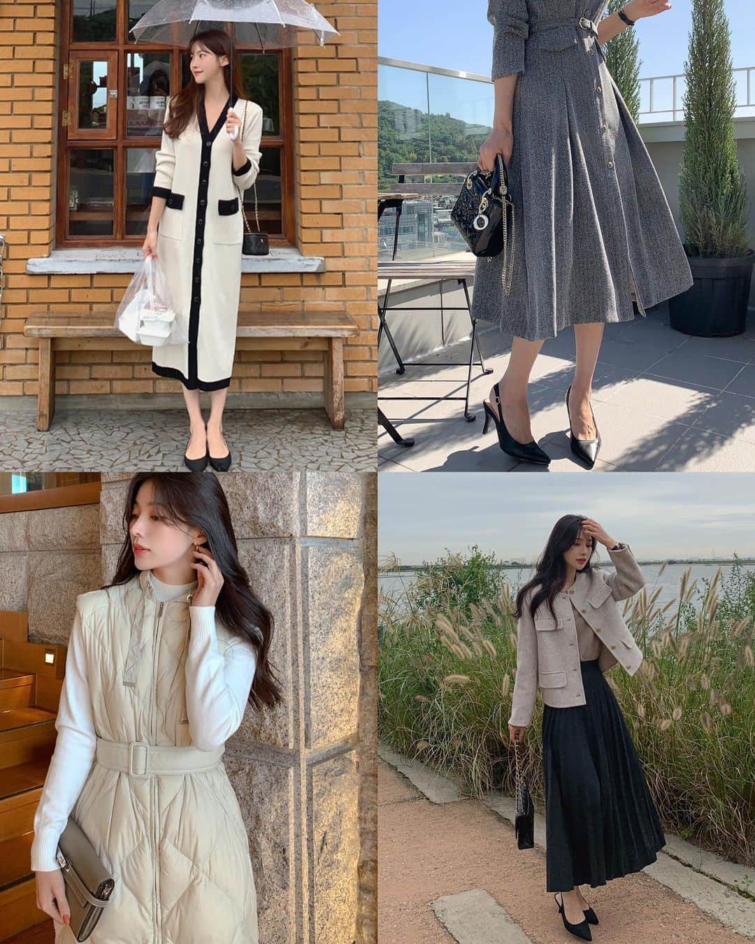 DHOLICさんのインスタグラム写真 - (DHOLICInstagram)「📖DHOLIC MAGAZINE【韓国オンニ系ブランド4選】 きれいめ・フェミニン・高見えな韓国オンニ系 ...