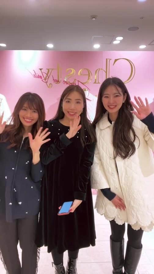 Chestyさんのインスタグラム動画 - (ChestyInstagram)「阪急うめだ本店Pop Up Store🕊️ ️Day1 」11月8日 21時08分 - chesty_official