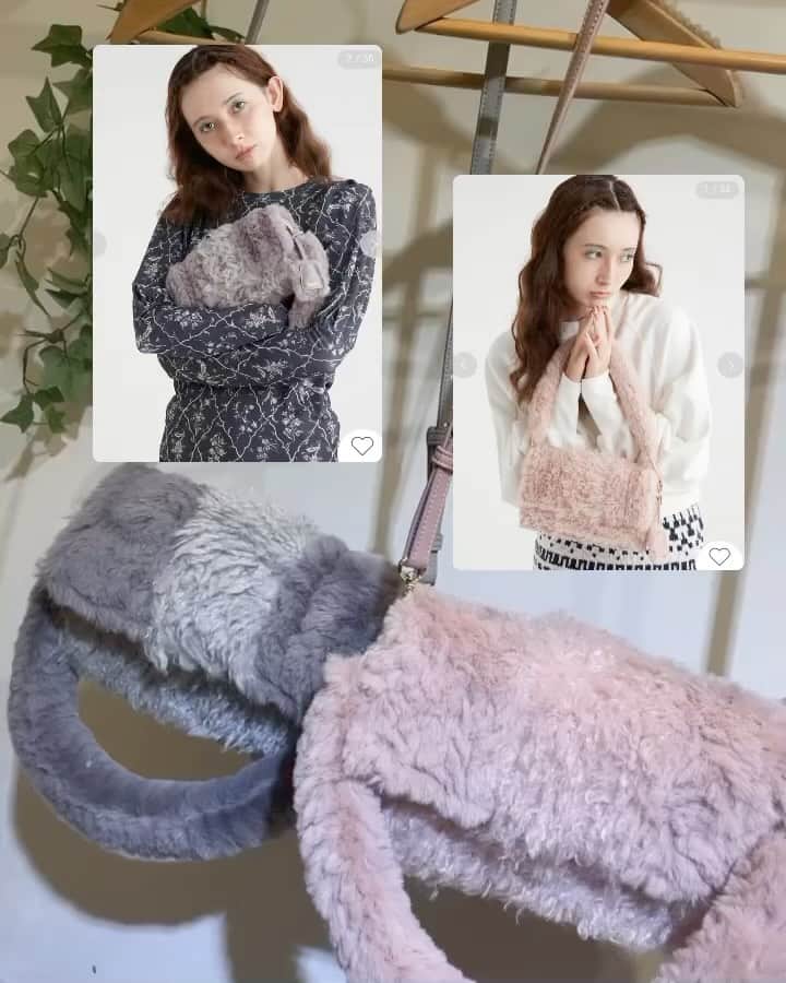 Fleur Fleurさんのインスタグラム写真 - (Fleur FleurInstagram)「[Fur Fur 冬季毛毛袋系列🤍 ] 呢個 ...