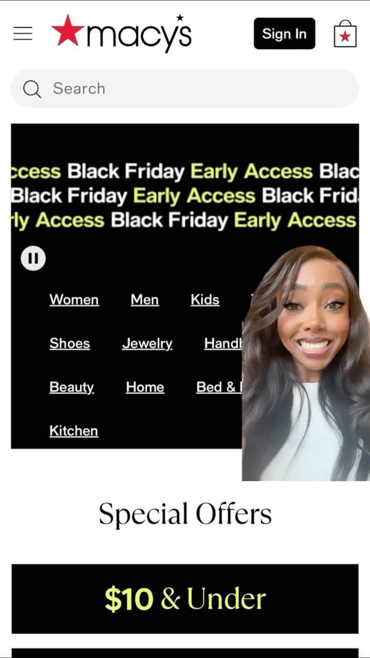 Macy'sさんのインスタグラム動画 - (Macy'sInstagram)「📣Black Friday Early Access is on! Shop epic Specials ...