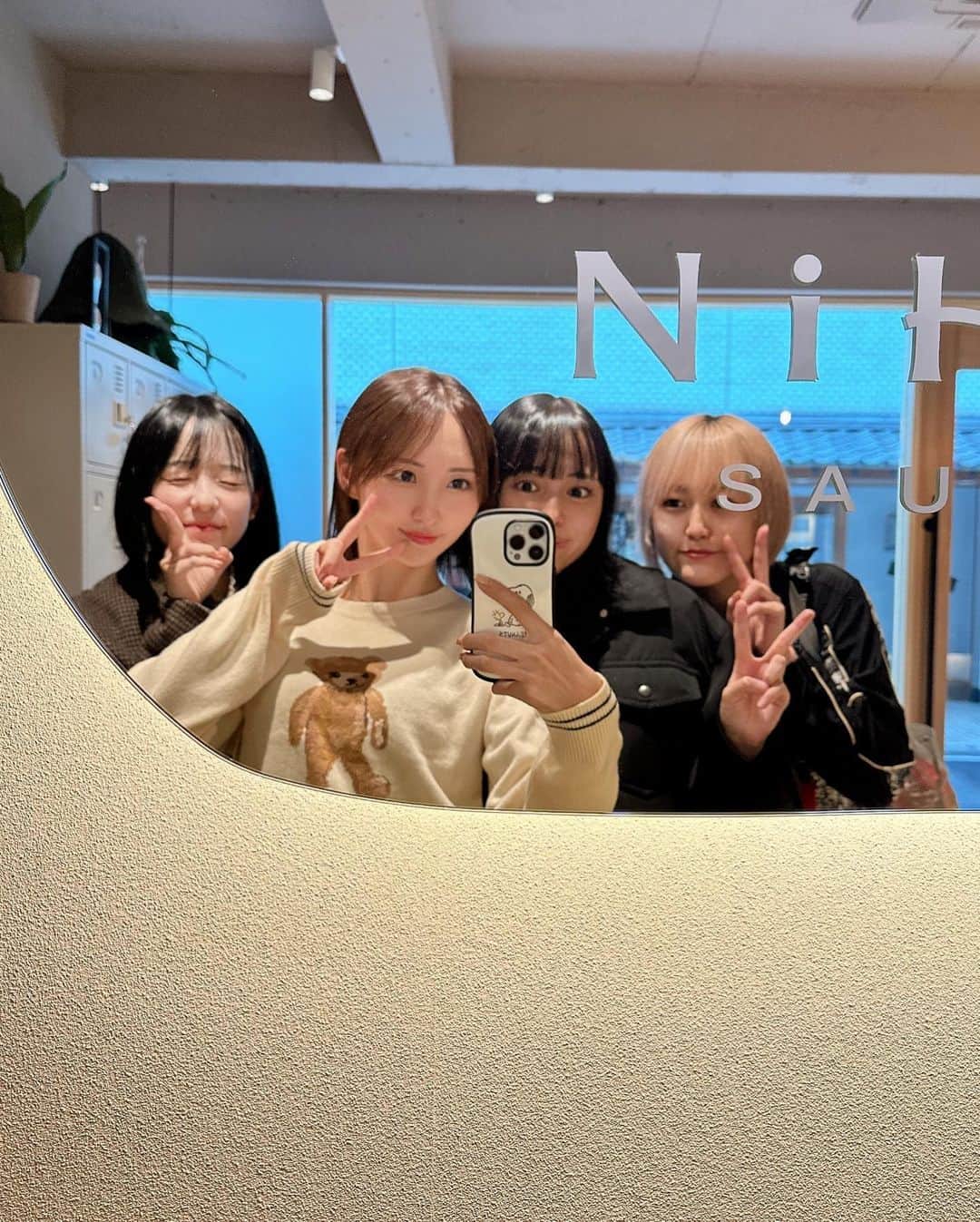 安藤笑さんのインスタグラム写真 - (安藤笑Instagram)「. . 東陽町にある、 @sauna_nihitaru さんで 整ってきました🧖🏻‍♀️ お香、アロマ、アウフグースに 温泉 ...