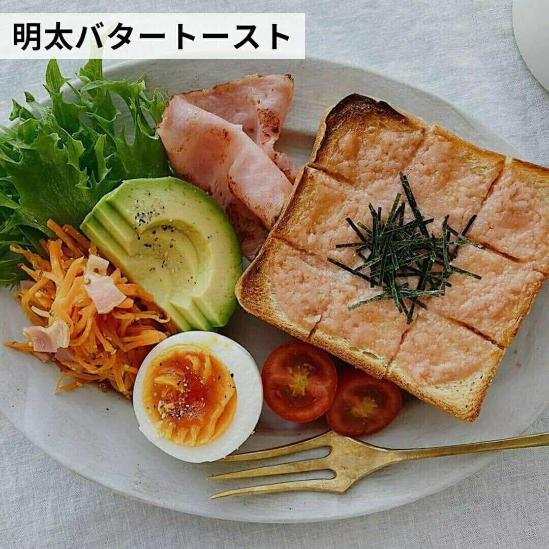 おうちごはん編集部さんのインスタグラム写真 - (おうちごはん編集部Instagram)「【#トースト のおいしいアレンジ5選】 食パンに卵や ...