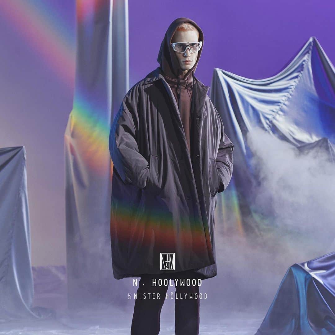 福岡パルコさんのインスタグラム写真 - (福岡パルコInstagram)「新館3F N.HOOLYWOOD FUKUOKA 透湿防水性と通気性を兼ね揃えながら、シルキータッチでエレガントな ...