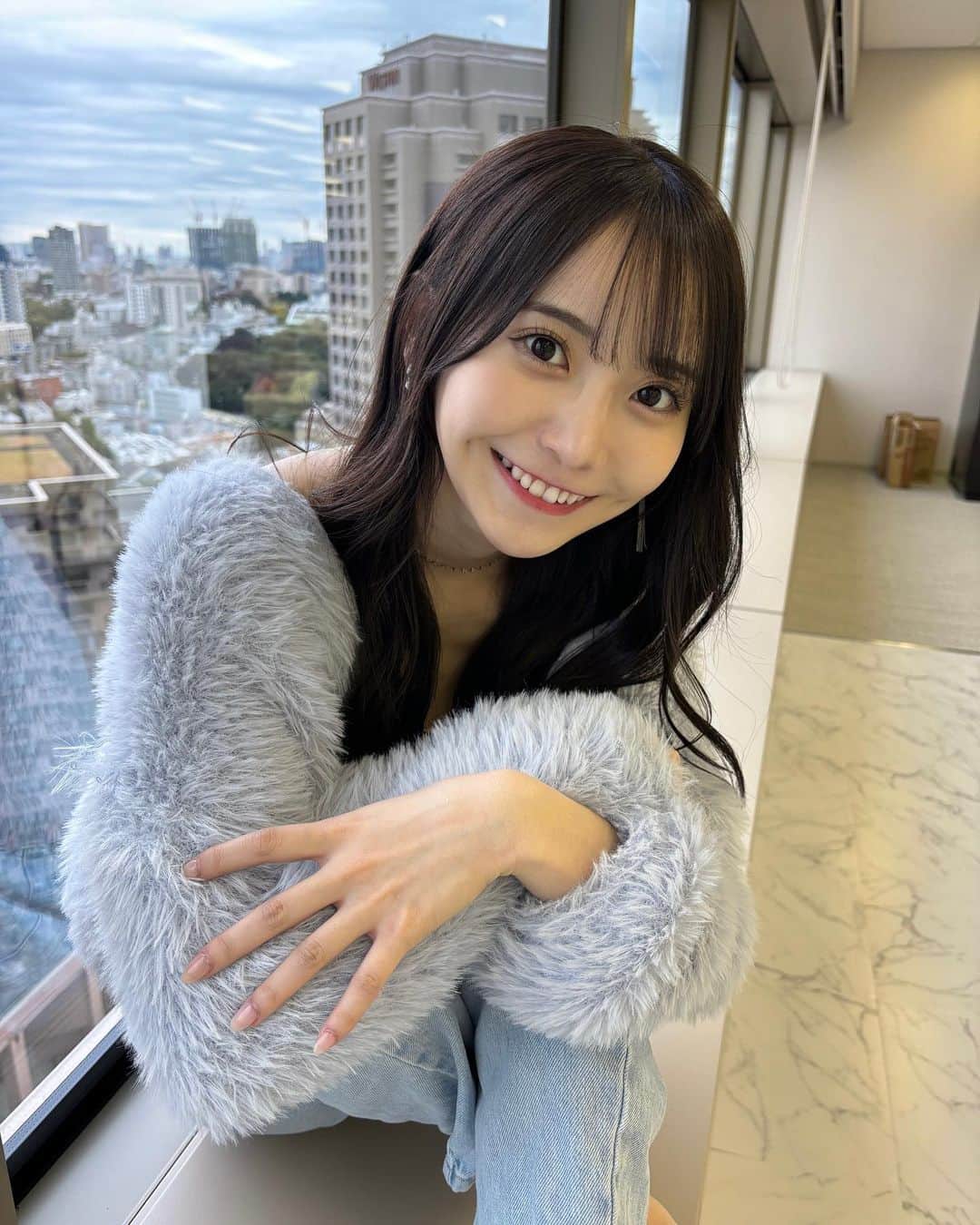 かとゆりさんのインスタグラム写真 - (かとゆりInstagram)「水色似合うねって言われた日🩵」11月11日 19時24分 ...