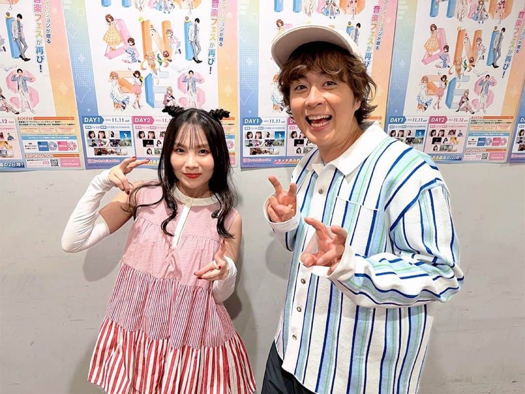 towanaさんのインスタグラム写真 - (towanaInstagram)「ヒャダル子さんになれて感激でした 🎪🎈 アニメ「日常」のステージ ...
