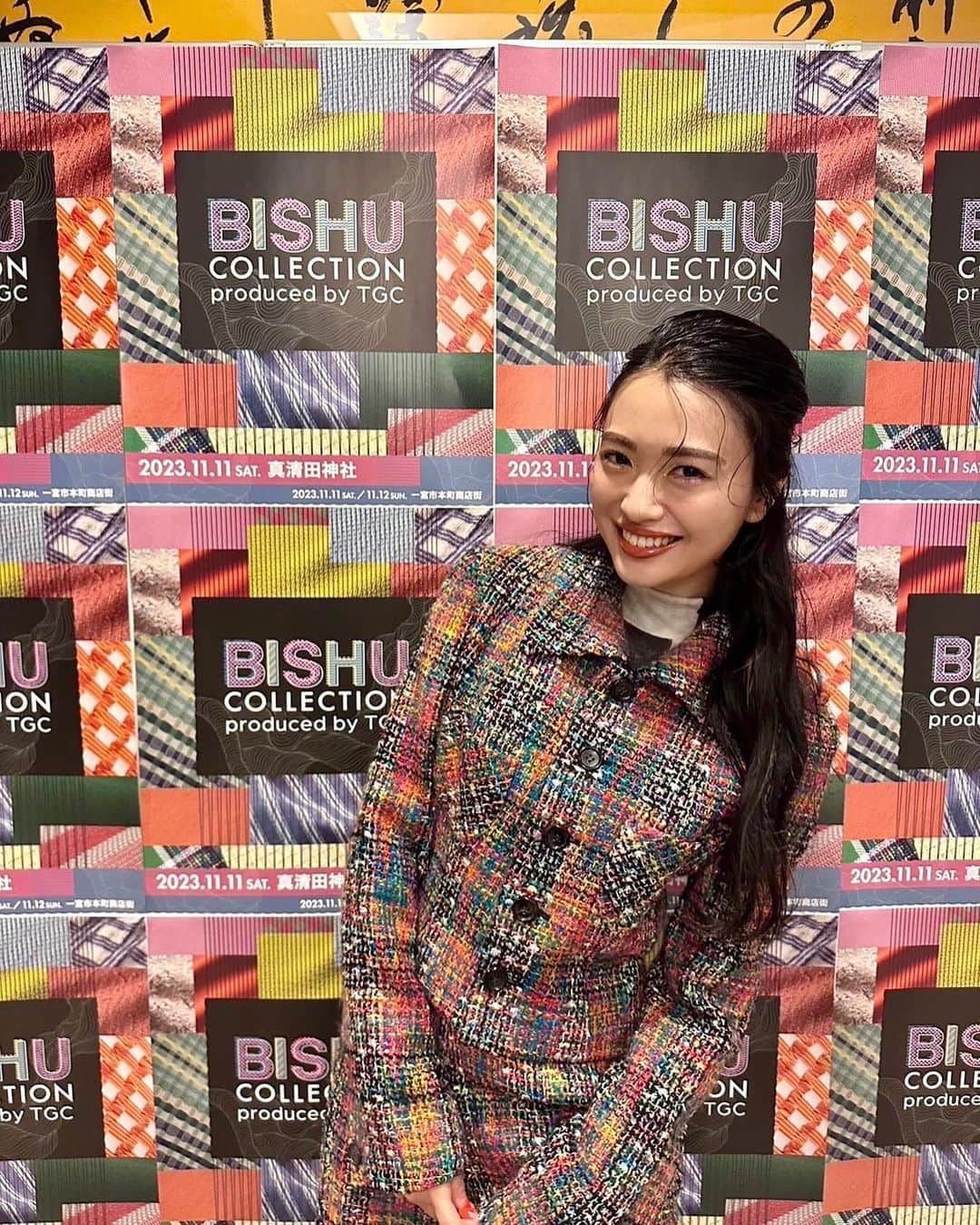 北原里英さんのインスタグラム写真 - (北原里英Instagram)「 ️ BISHU COLLECTION produced by TGC 地元、愛知県一宮市でのファッションショーに参加し ...