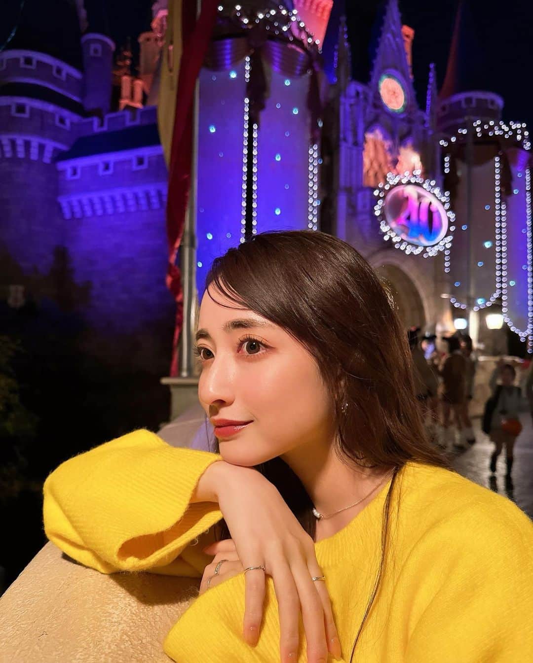 kaneshima ayaさんのインスタグラム写真 - (kaneshima ayaInstagram)「. ディズニーランドだからメイク ...