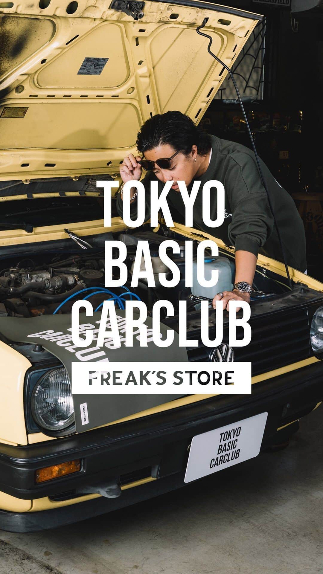 フリークスストアさんのインスタグラム動画 - (フリークスストアInstagram)「-tokyo basic car club × FREAK'S STORE- 若者を中心に新たなカーライフ ...