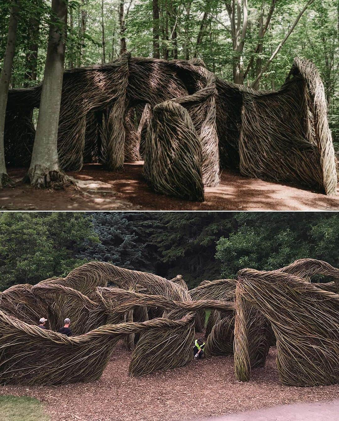 Earth Picsさんのインスタグラム写真 - (Earth PicsInstagram)「Patrick Dougherty, a ...