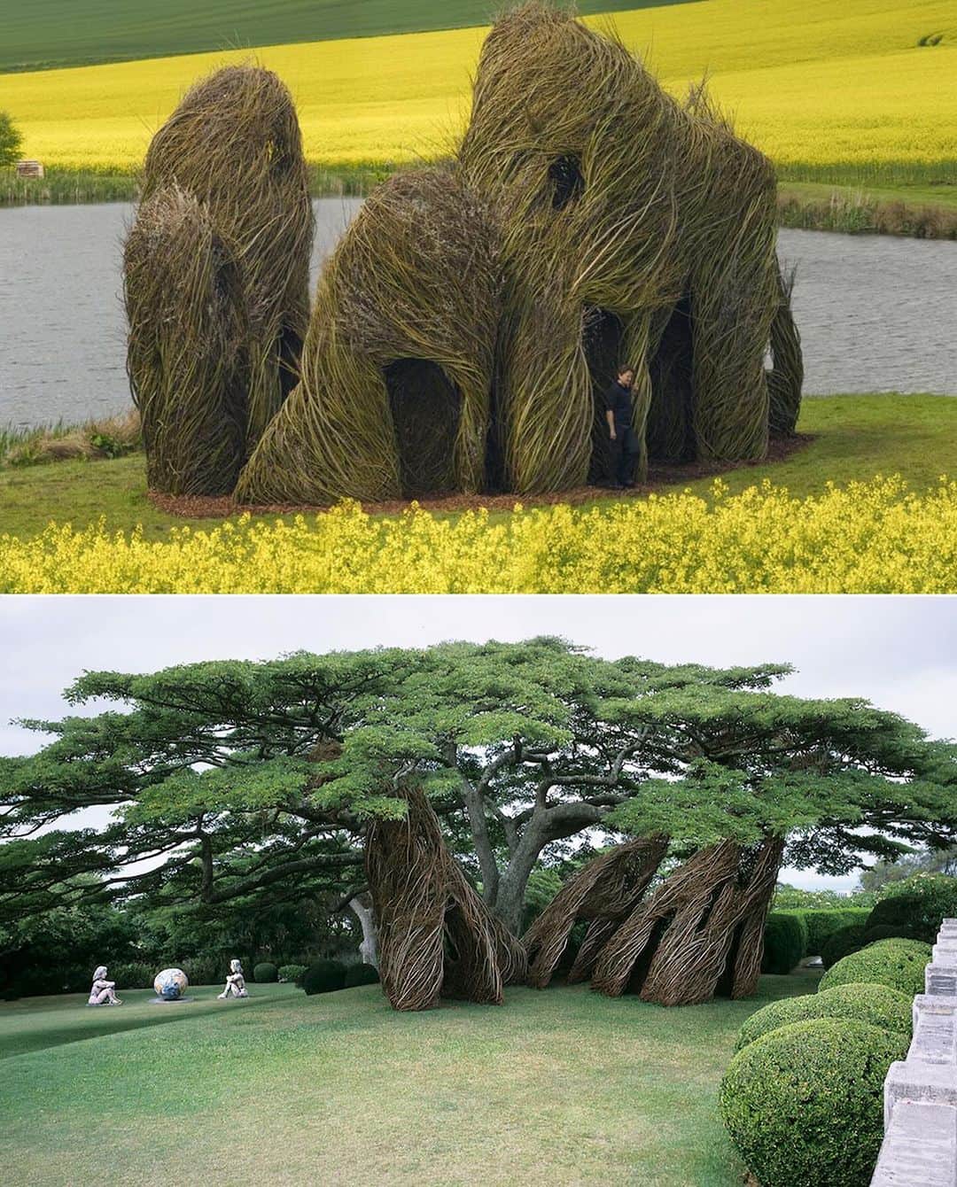 Earth Picsさんのインスタグラム写真 - (Earth PicsInstagram)「Patrick Dougherty, a ...