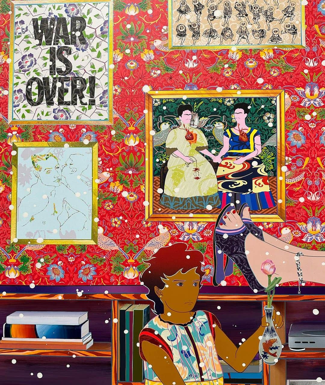 松山智一さんのインスタグラム写真 - (松山智一Instagram)「Honoring diversity, I’ve ...