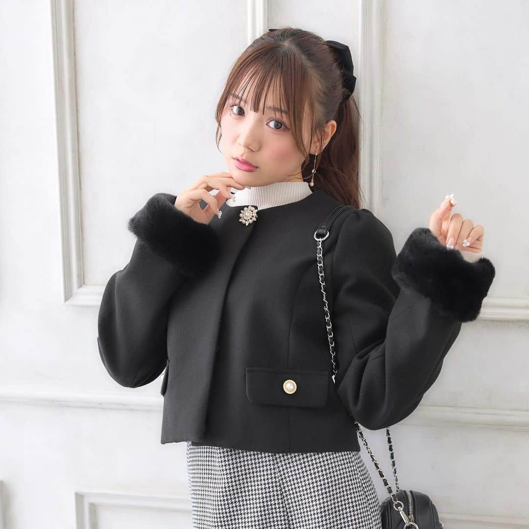 INGNI STOREさんのインスタグラム写真 - (INGNI STOREInstagram)「【 outer collection 】 ⁡ ⁡ ⁡ ⁡ フェミニンコーデにおすすめの 新作 ...