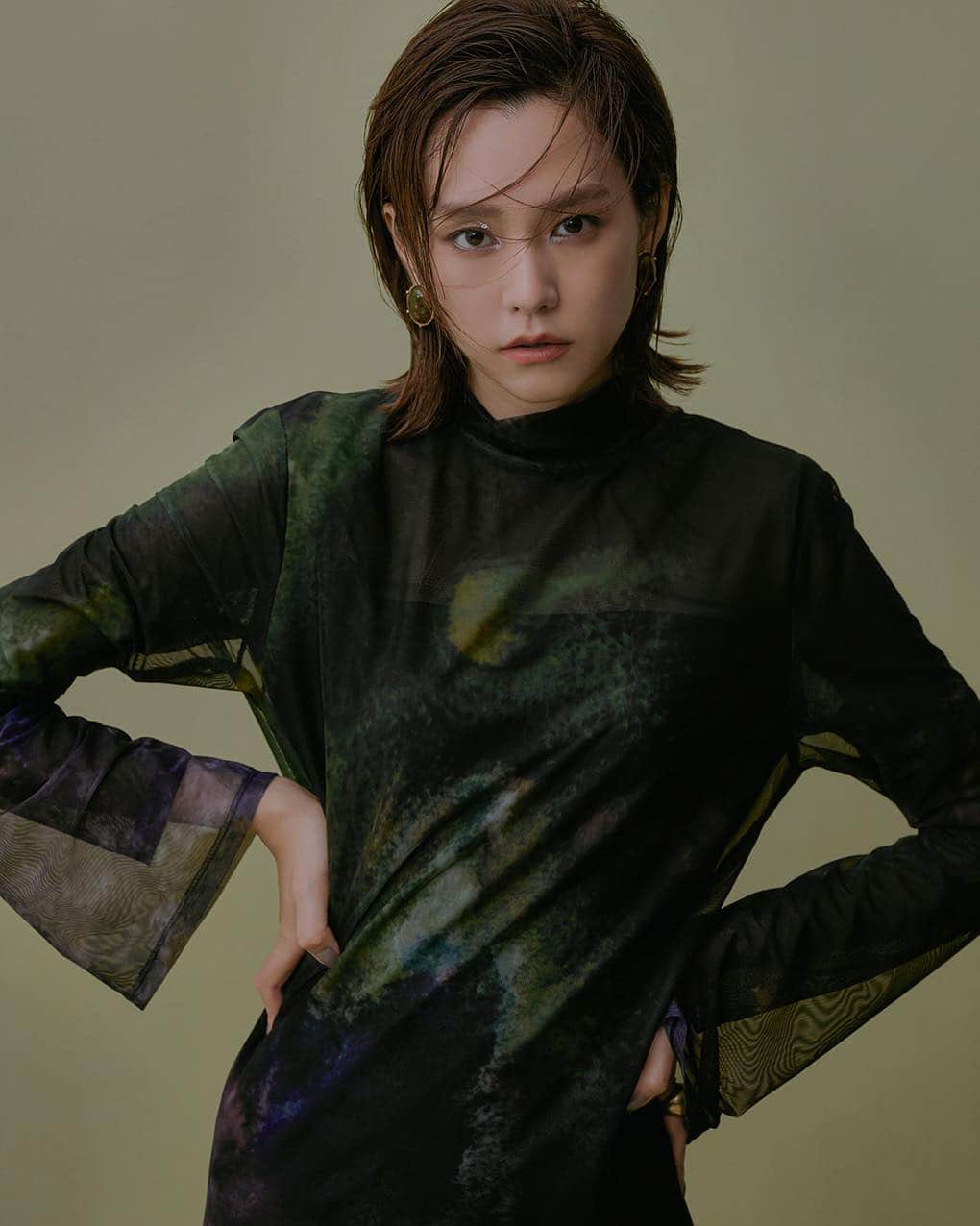 Ameri vintageさんのインスタグラム写真 - (Ameri vintageInstagram)「MIREI KIRITANI× AMERI NUANCE ART LAYERED ...