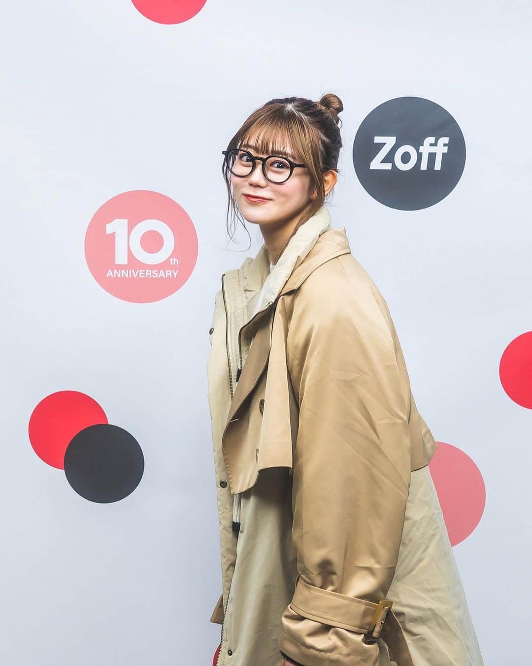 久木田菜々夏さんのインスタグラム写真 - (久木田菜々夏Instagram)「@zoff_eyewear ディズニーとのコラボメガネ可愛すぎた🐭♡ #pr #zoff ...