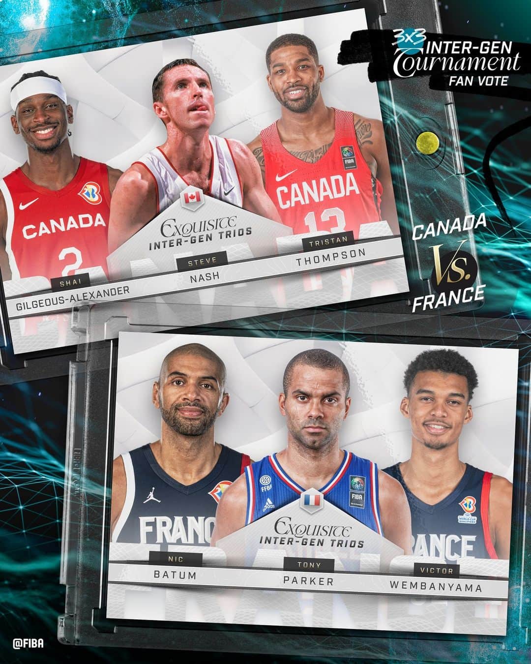 FIBAさんのインスタグラム写真 - (FIBAInstagram)「⚔️ 3x3 Inter-Gen Tournament Quarter ...