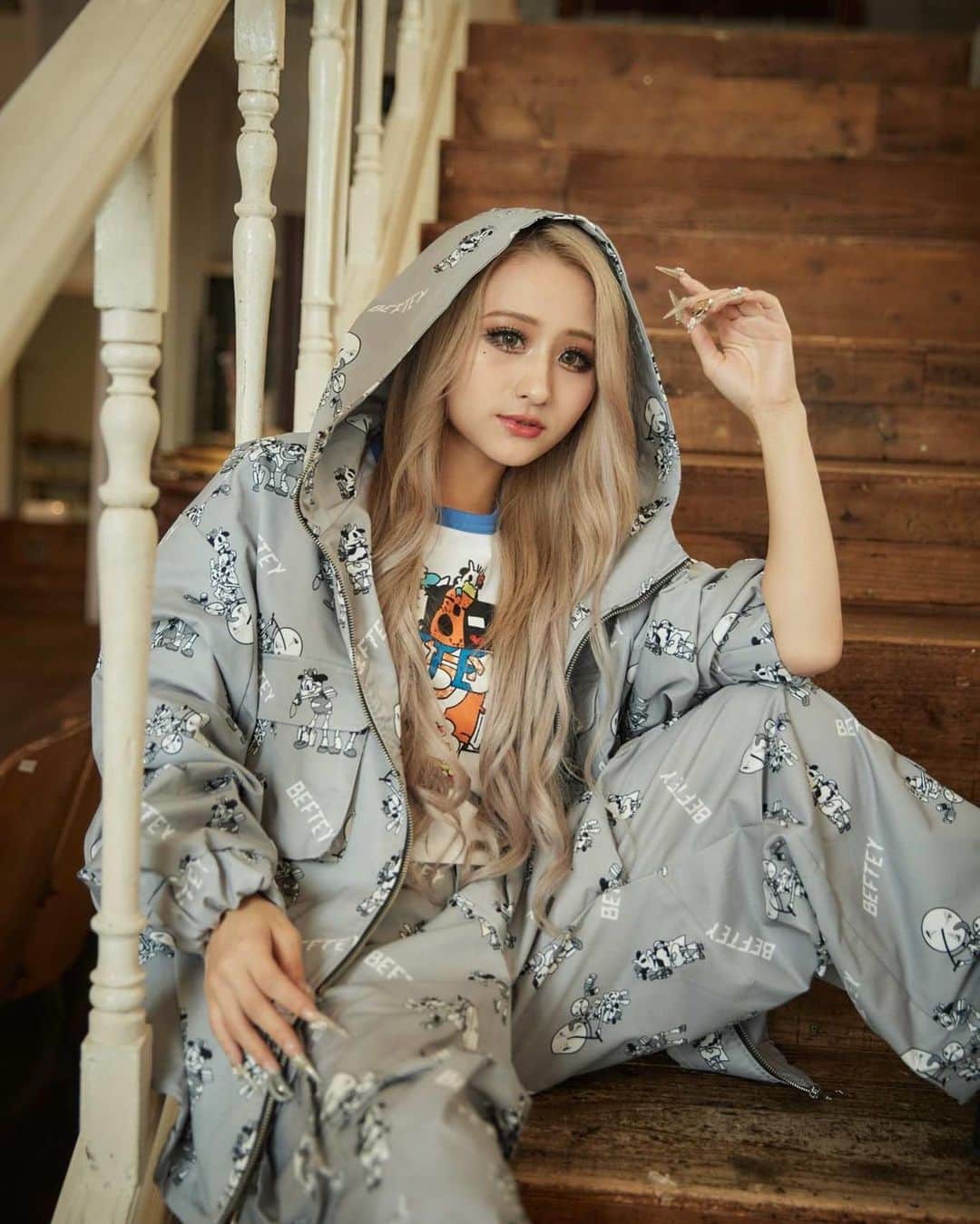 egg公式さんのインスタグラム写真 - (egg公式Instagram)「🌈today's egg snap💖 10/31発売 egg秋号にて ...