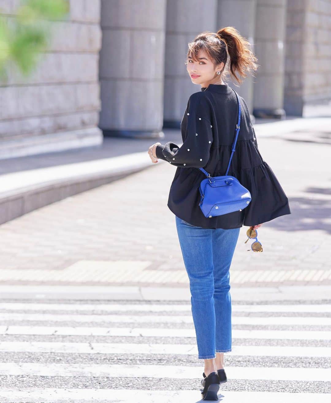 Chestyさんのインスタグラム写真 - (ChestyInstagram)「[ New Item ] 前後で異なる印象を与えてくれる、着やすさが魅力のニットトップス。 マシュマロのような ...