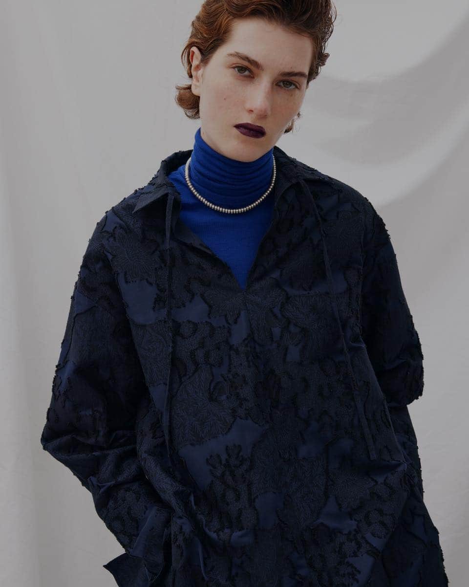 Ameri vintageさんのインスタグラム写真 - (Ameri vintageInstagram)「UND BOTANICAL JACQUARD BLOUSE (col.MIX ...