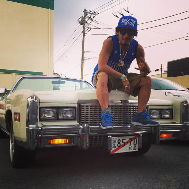 Kayzabroさんのインスタグラム写真 - (KayzabroInstagram)「DJ☆GOのNEWカー キャデラックエルドラド ...