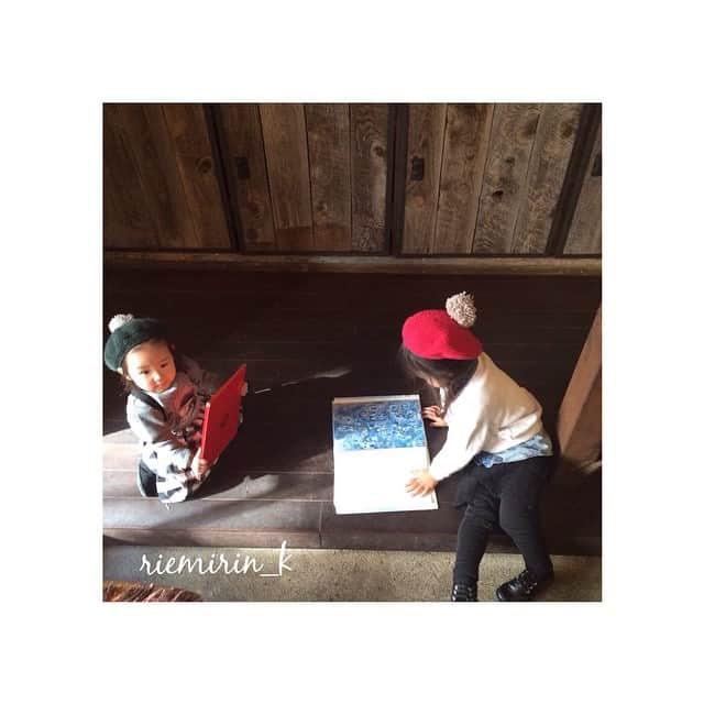 Rieさんのインスタグラム写真 Rieinstagram 「 Annico3 ちゃんのハンドメイド ベレー帽♡ うちは赤にグレーボンボン